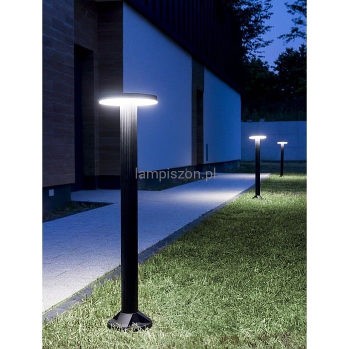 Rondo II stojąca lampa ogrodowa LED IP65 czarna matowa SU-MA Lampy ...